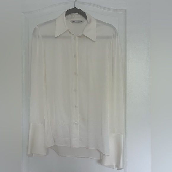 Zara | Tops | Zara Collared Shirt | Poshmark
